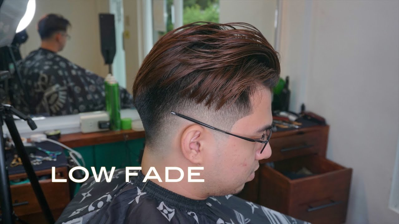 low fade haircut tutorial | alfred ferrer - YouTube