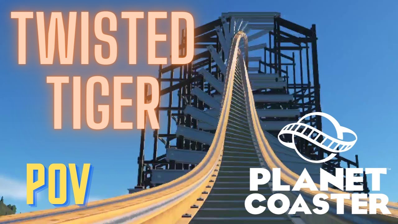 World's Tallest Hybrid Coaster! Twisted Tiger POV - YouTube