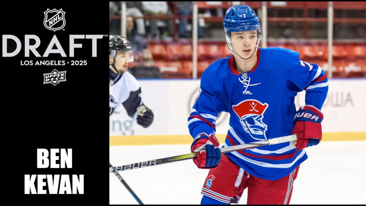 2025 NHL Draft : Ben Kevan - 24-25 Highlights - YouTube