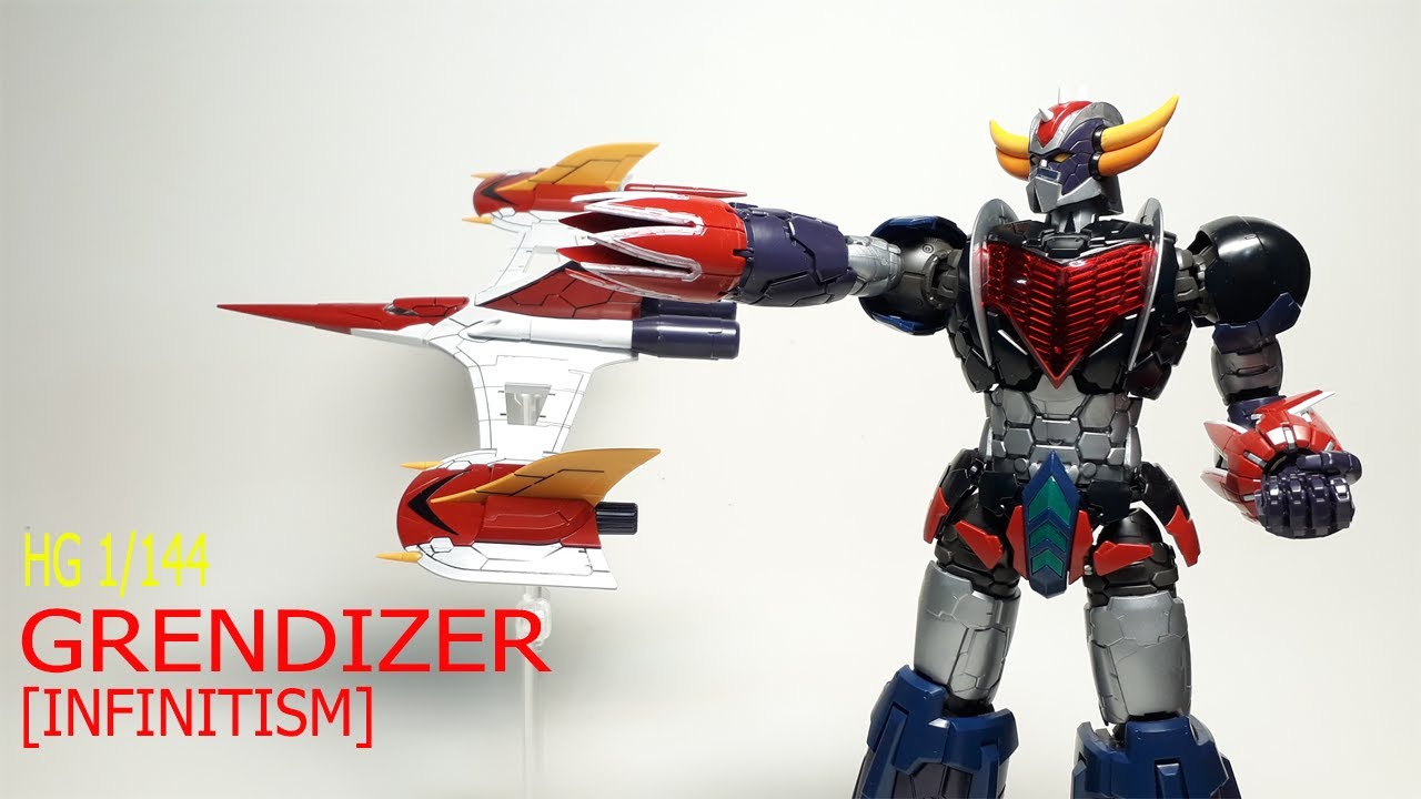 REVIEWS HG 1/144 GRENDIZER [INFINITY] (Thai) - YouTube