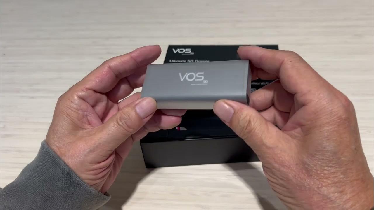 Open Box - Pocket Size TRI CASCADE VOS 5G Dongle. Direct 5G Internet. Amazon https://a.co/d ...