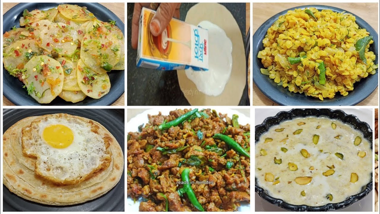 6 EASY SEHRI RECIPES IN 10 MIN - YouTube