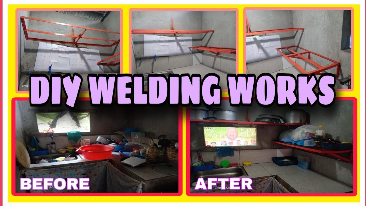 Fabrication of Angle bar flatform #weldingworks #diymetalworks # ...