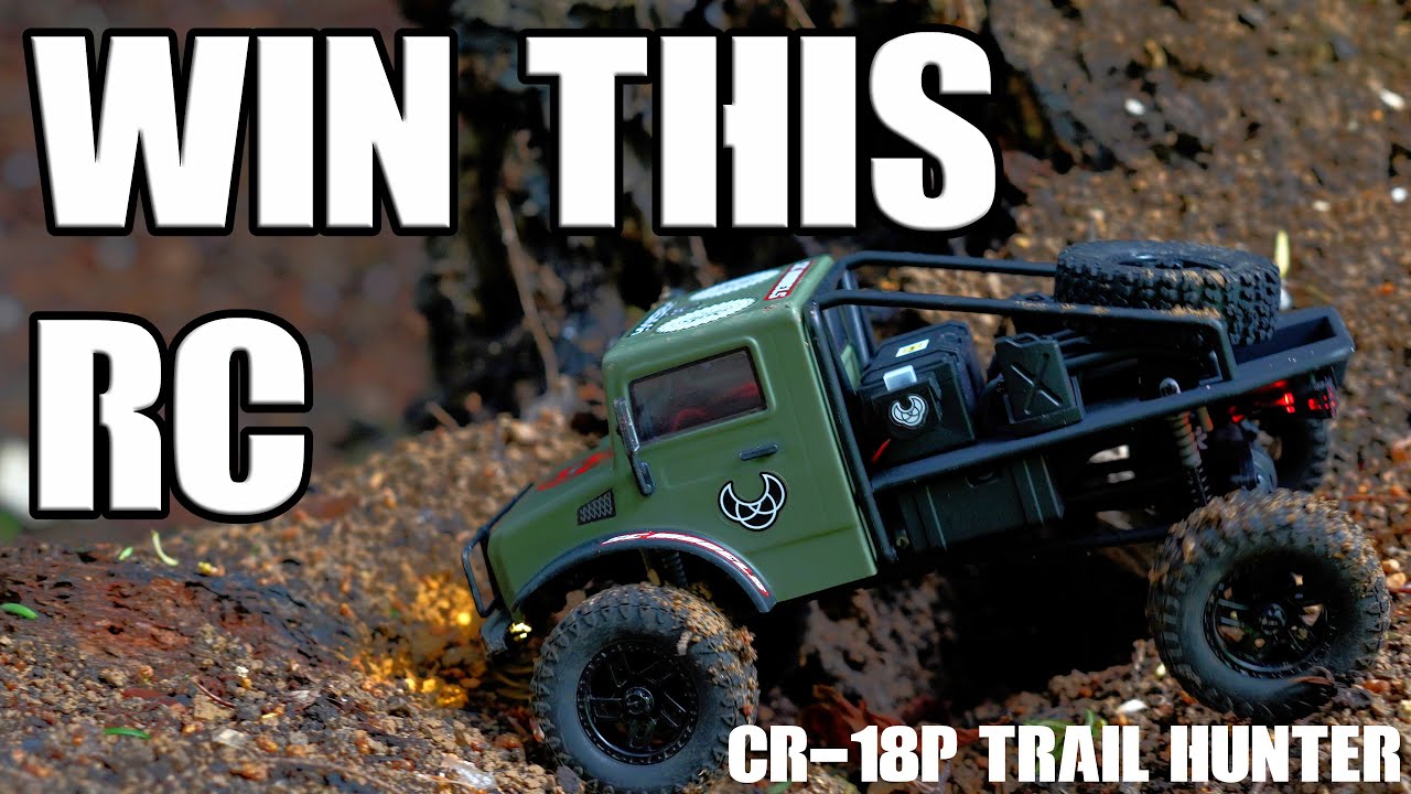 WIN a NEW CR-18P Trail Hunter RC Crawler for £1 (1.25USD) - YouTube