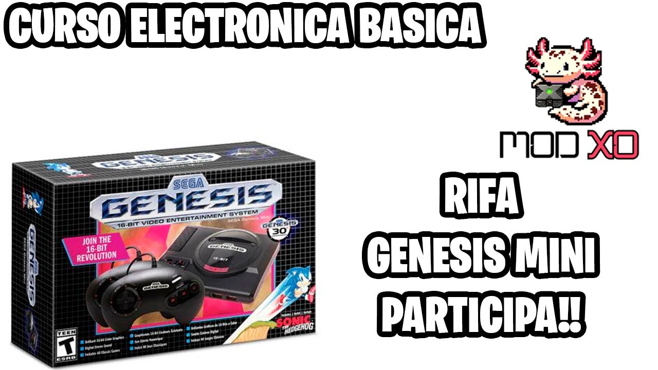 CURSO ELECTRONICA - RIFA GENESIS MINI, PARTICIPA!! - YouTube