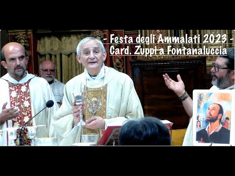 Card. Matteo Zuppi a Fontanaluccia - Festa degli Ammalati 2023