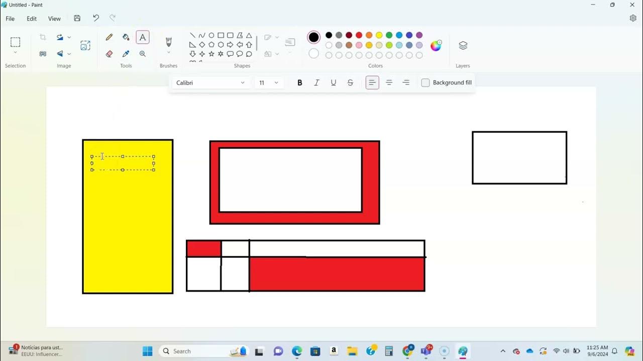Ms paint assignment - YouTube