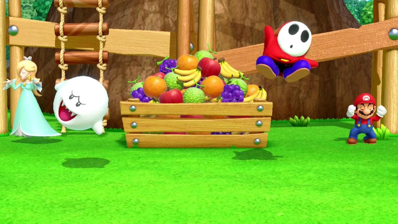 Super Mario Party - MiniGames – Shy Guy vs Boo vs Rosalina vs Mario ...