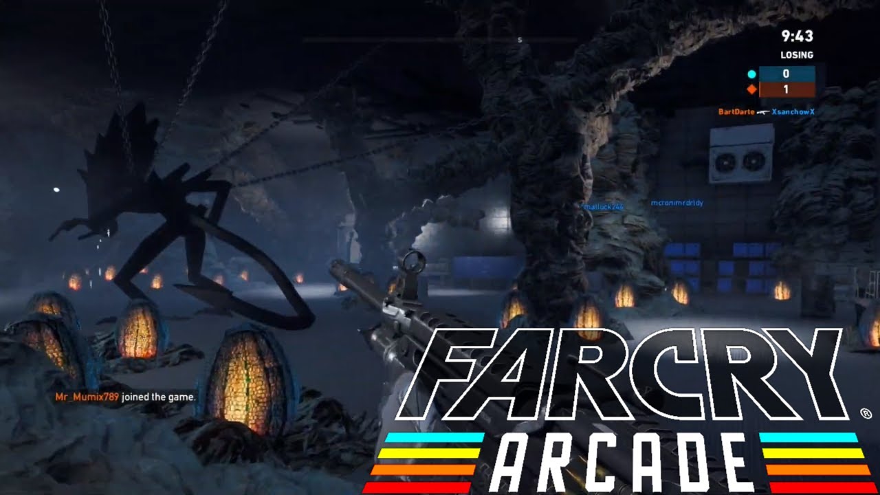 Far Cry 5 Arcade Multiplayer|TDM: Aliens!! Space Station Now A Breeding ...