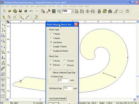 StyleCAD - French Curve Lesson (English) - YouTube