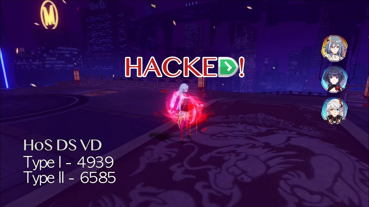 [HI3]【Hacked】Event | Antivirus Types I & II Gameplay | 4939 & 6585 pts ...