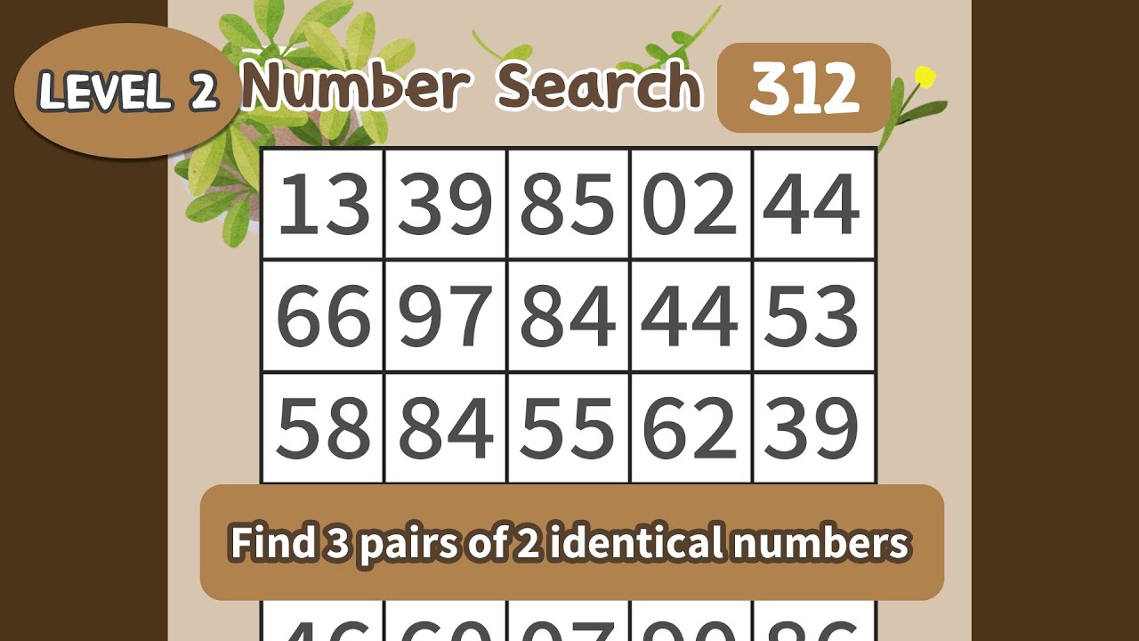 Exercise your brain by matching pairs of numbers in this exciting ...