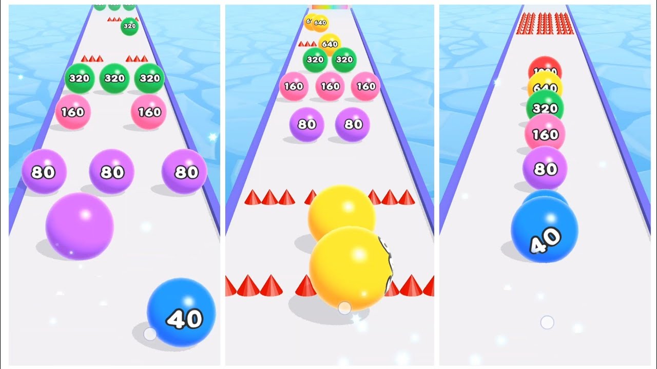 Ball Master 2048: Ball Run 3D | all levels | android gameplay | part 2 ...