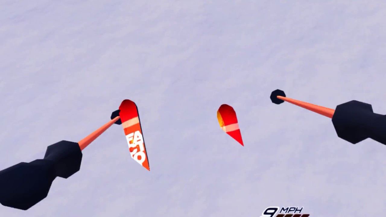 Alpine Ski VR Gameplay on the HTC Vive Virtual Reality Headset - YouTube
