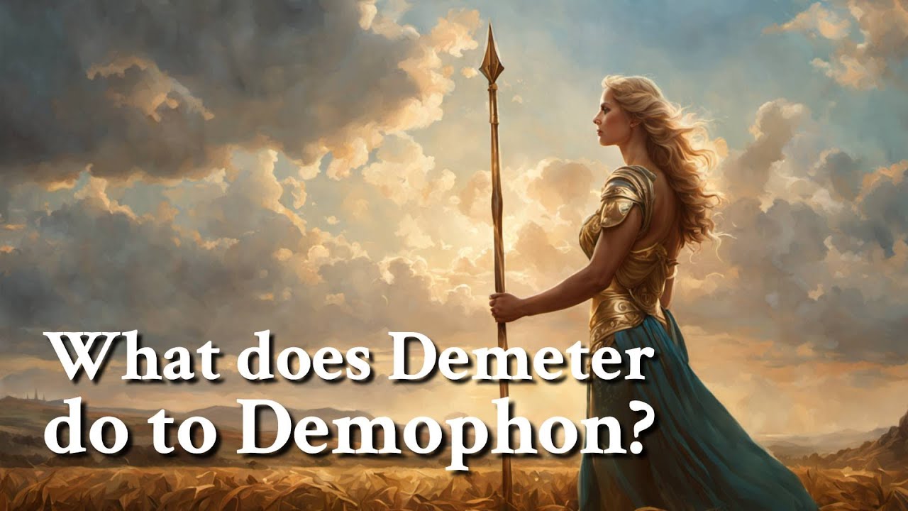 What does Demeter do to Demophon? Greek Mythology Story - YouTube