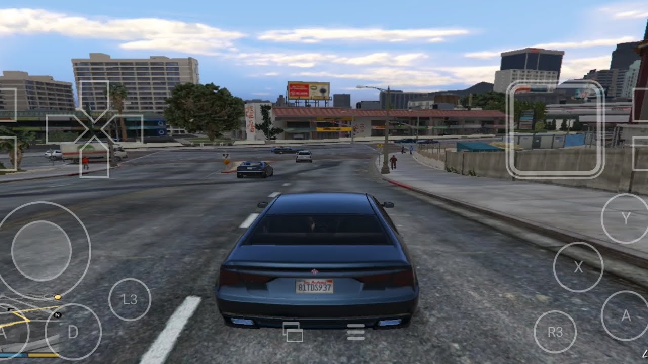 Gta 5 Winlator Poco F5 30 fps - YouTube