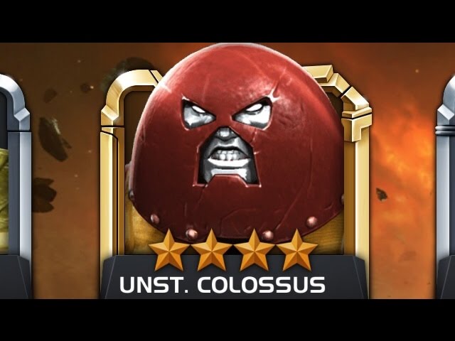 Marvel Contest of Champions - 4 Star Gold Unstoppable Colossus - SWGOH.TV