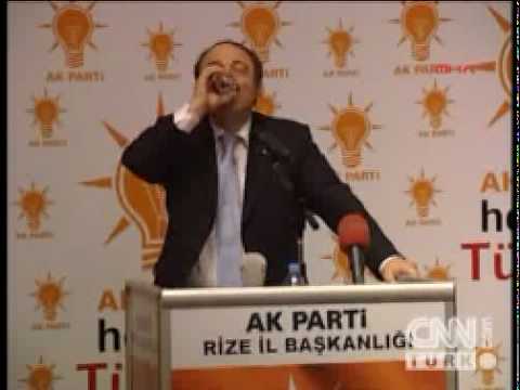 Bakan!! ÖZAK Notu Karıştırdı,Su İçme Rekoru Kırdı Konuşamadı İNDİ:)) AKP Trabzon Adayı