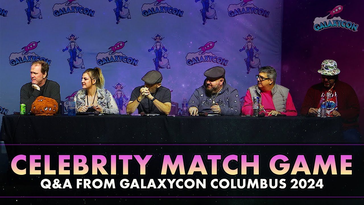 Celebrity Match Game | GalaxyCon Columbus 2024 - YouTube