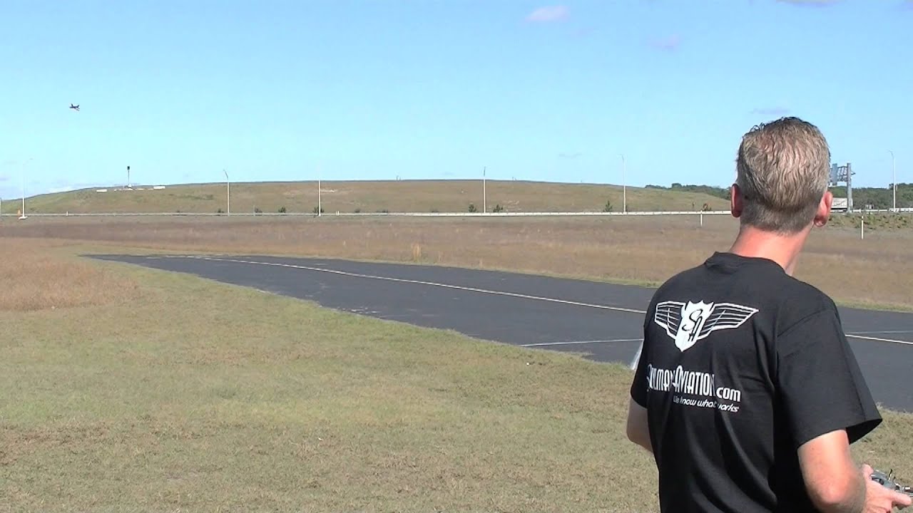 David Shulman Shockwave RC Turbine Jet Flight - YouTube