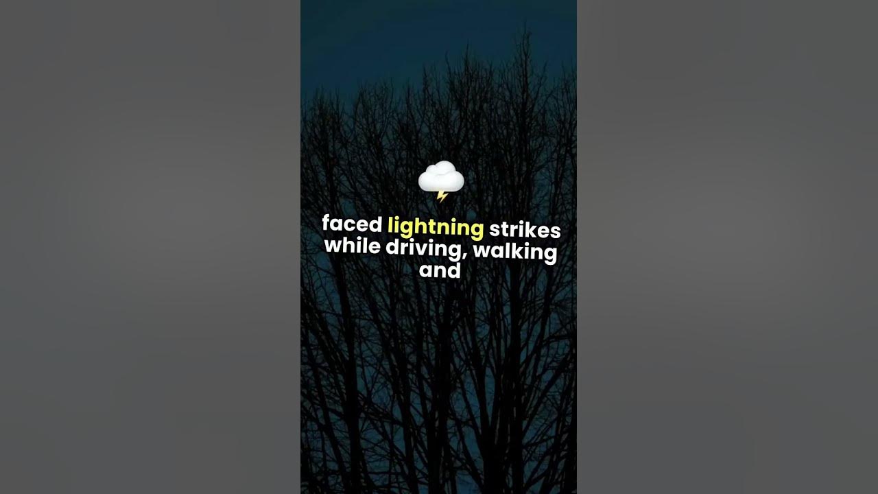 "The Human Lightning Rod: Man Struck by Lightning 7 Times and Survives!" #facts #mystery - YouTube