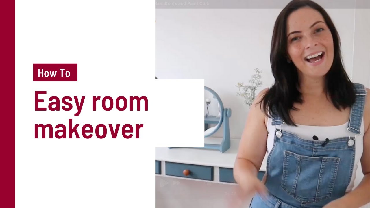 Easy room makeover - YouTube