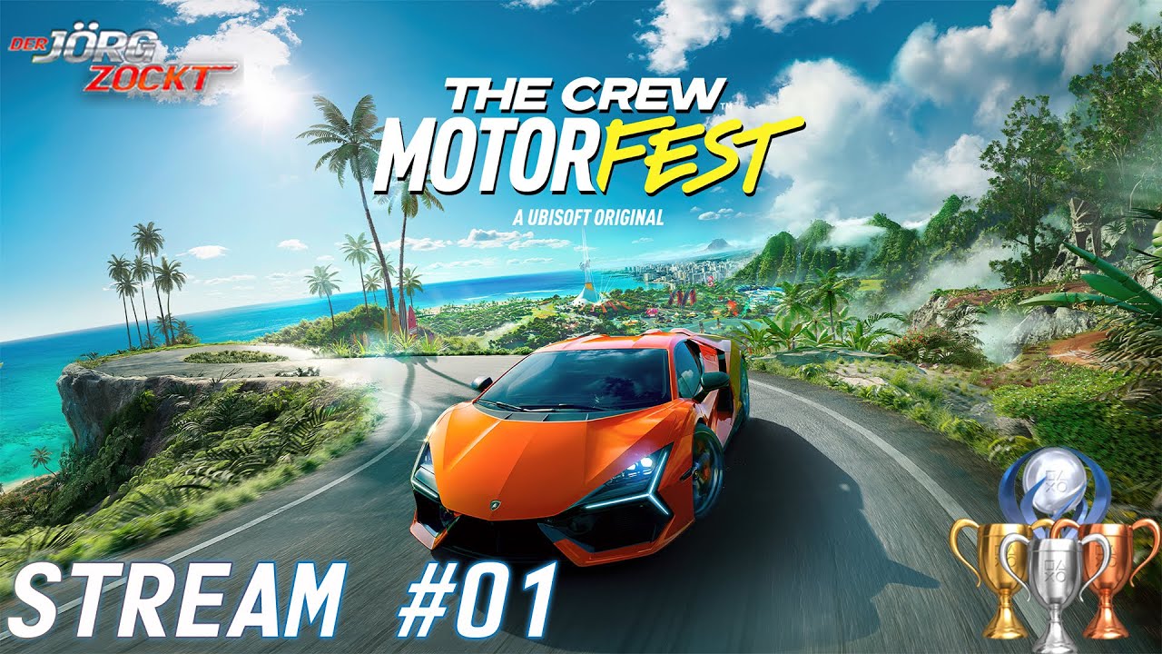 Let's Platin | The Crew: Motorfest | Stream 01 | Perfektes Plätzchen ...
