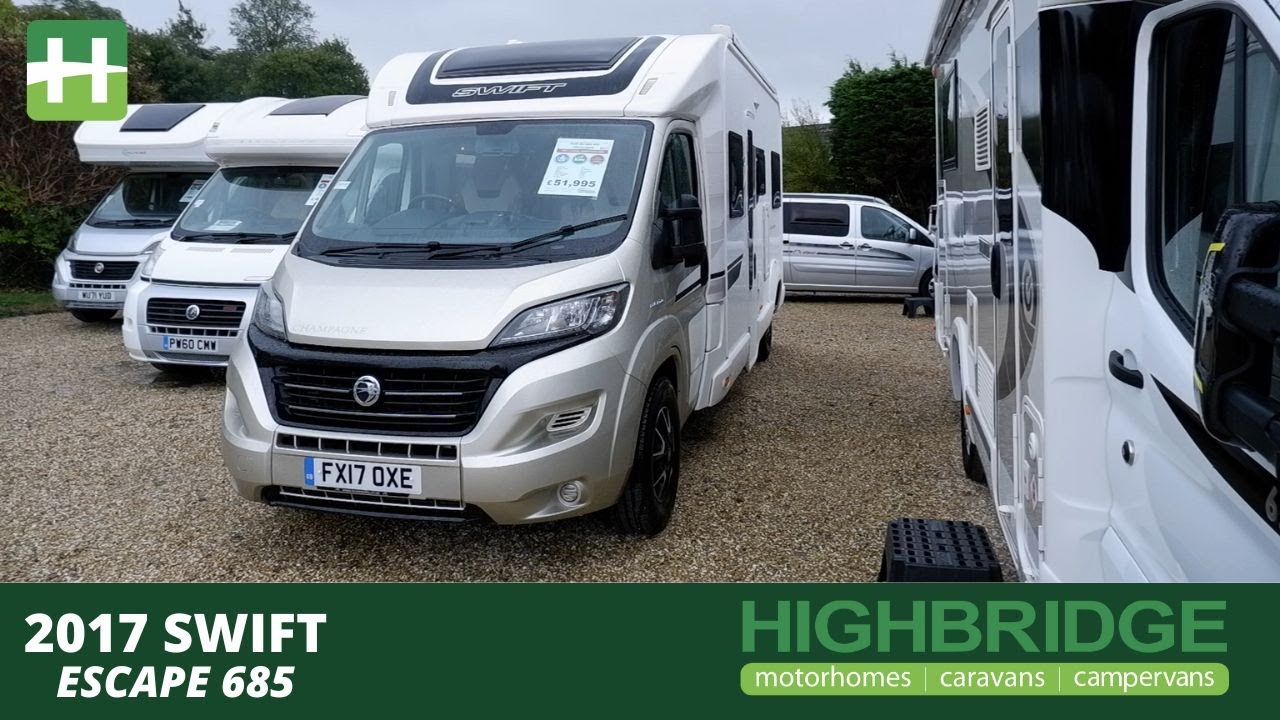 2017 Swift Escape 685 - YouTube