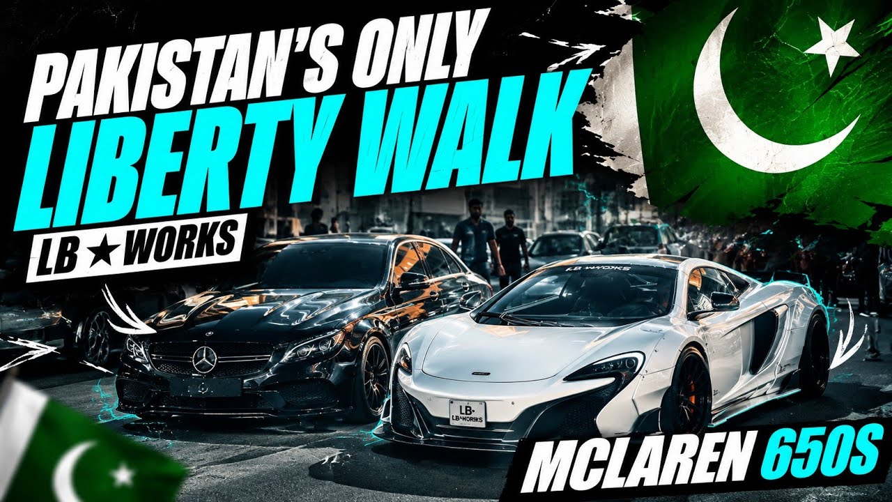 Car Guys GTG in Karachi🇵🇰Mclaren 650s( Libertywalk) Rolling Around😍 ...