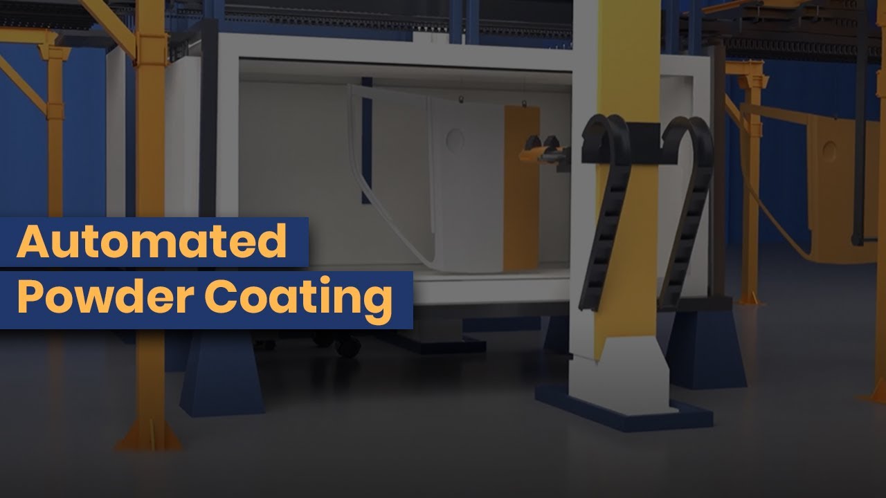 Powder Coating Animation - YouTube