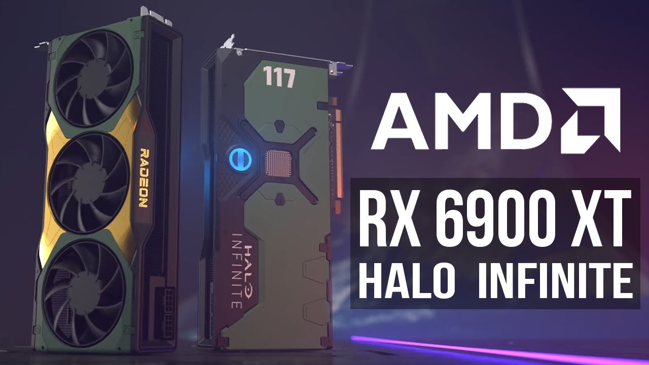 AMD Radeon™ RX 6900 XT Halo Infinite Limited Edition Graphics Card ...