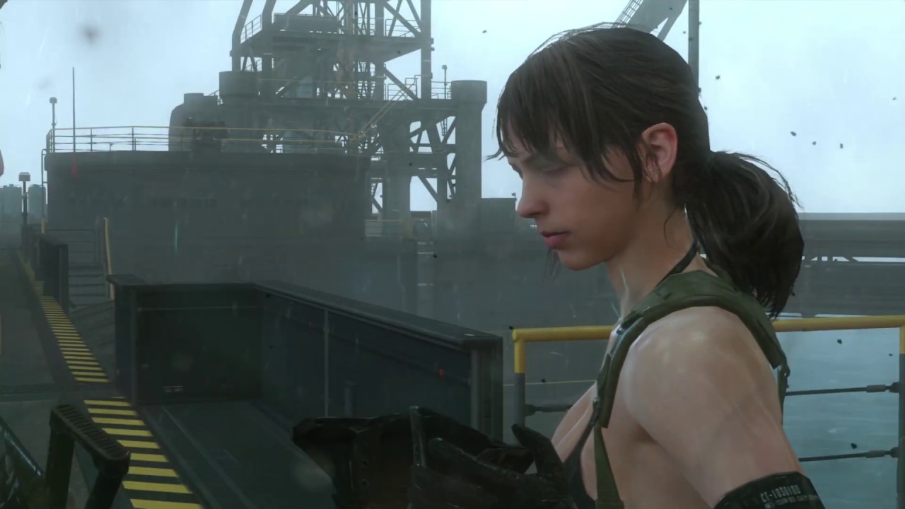Quiet Dancing in the Rain (Cutscene) - Metal Gear Solid V - YouTube