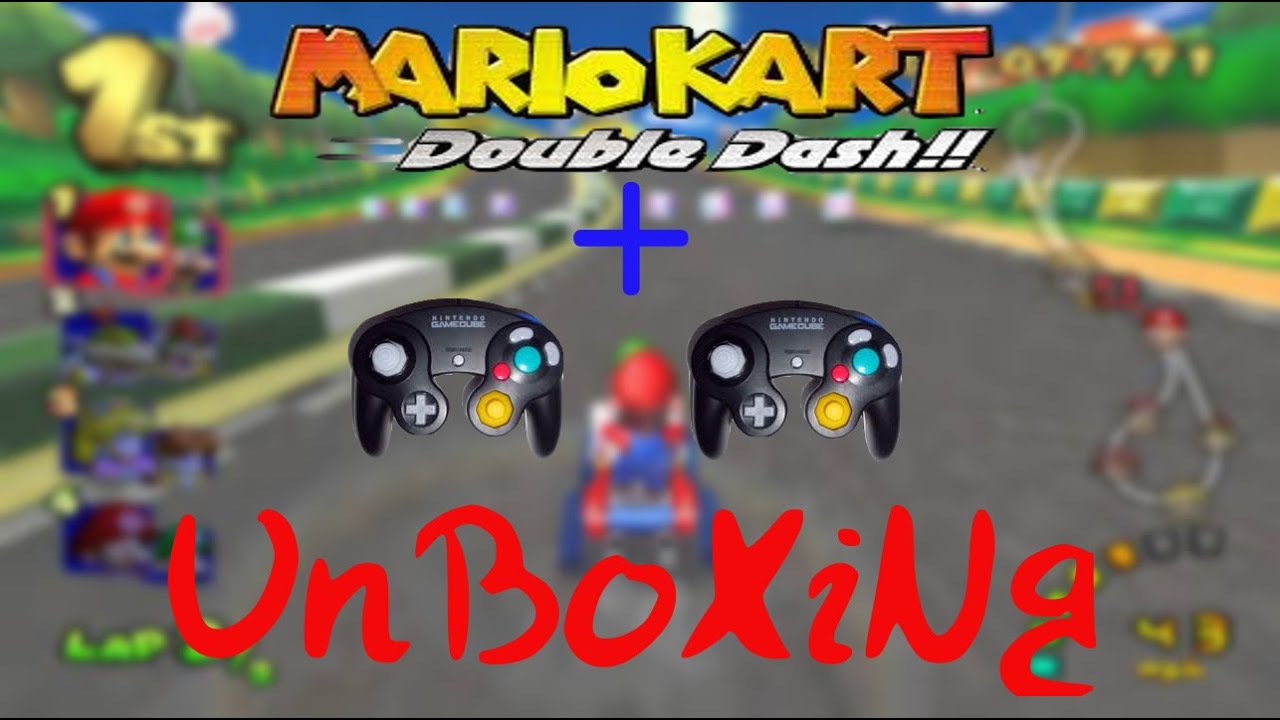 MkDd Gameplay+Gamecube Controller Unboxing - YouTube