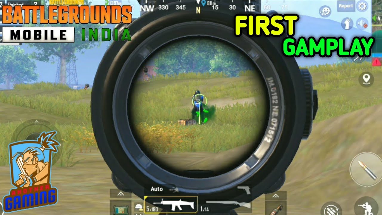 FIRST TIME PLAY GAME - BATTLEGROUND MOBILE INDIA - YouTube