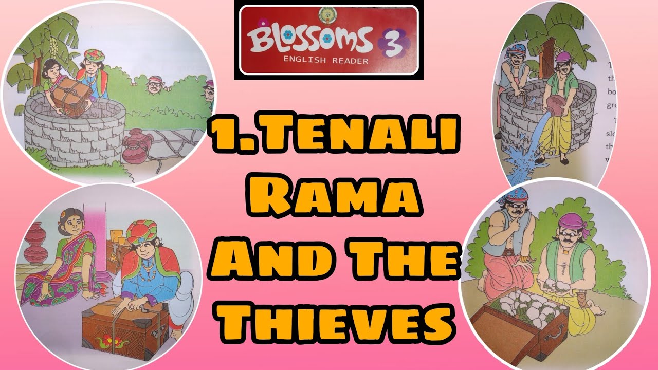 3rd class English Tenali Rama And The Thieves | 3rd class blossoms ...
