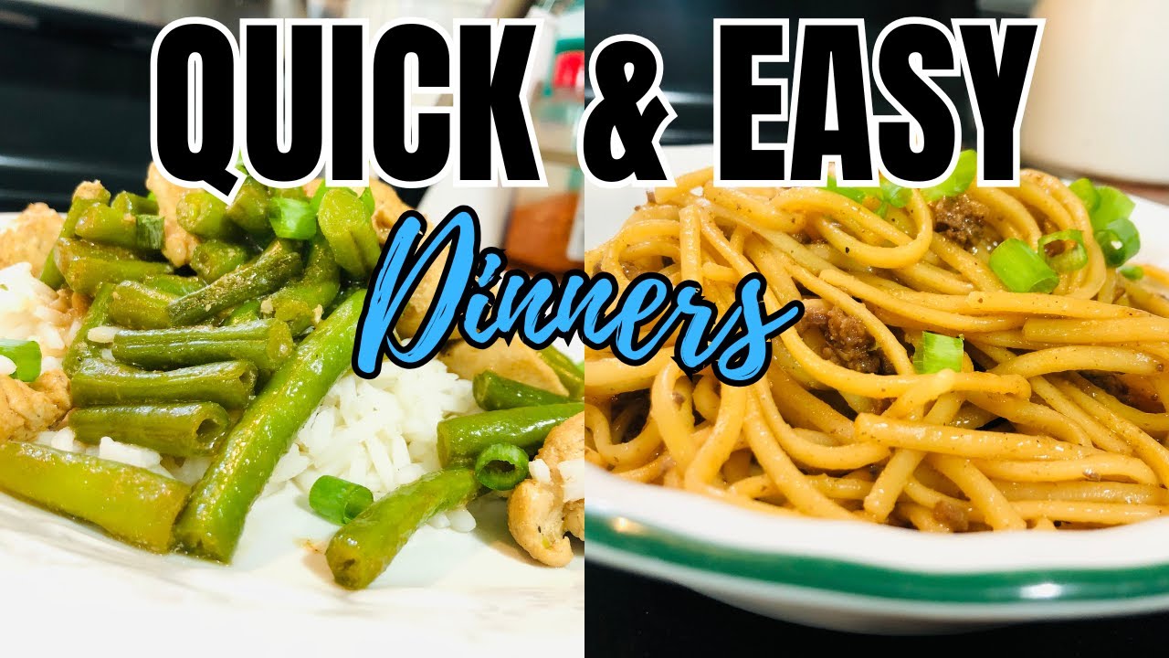 In A Rut? Try These 2 AMAZING Quick & Easy Dinner Recipes! | Simple ...