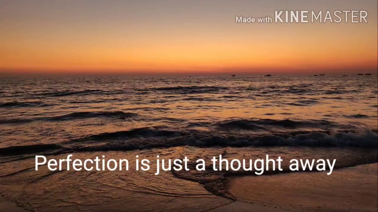 Perfection is just a thought away - YouTube