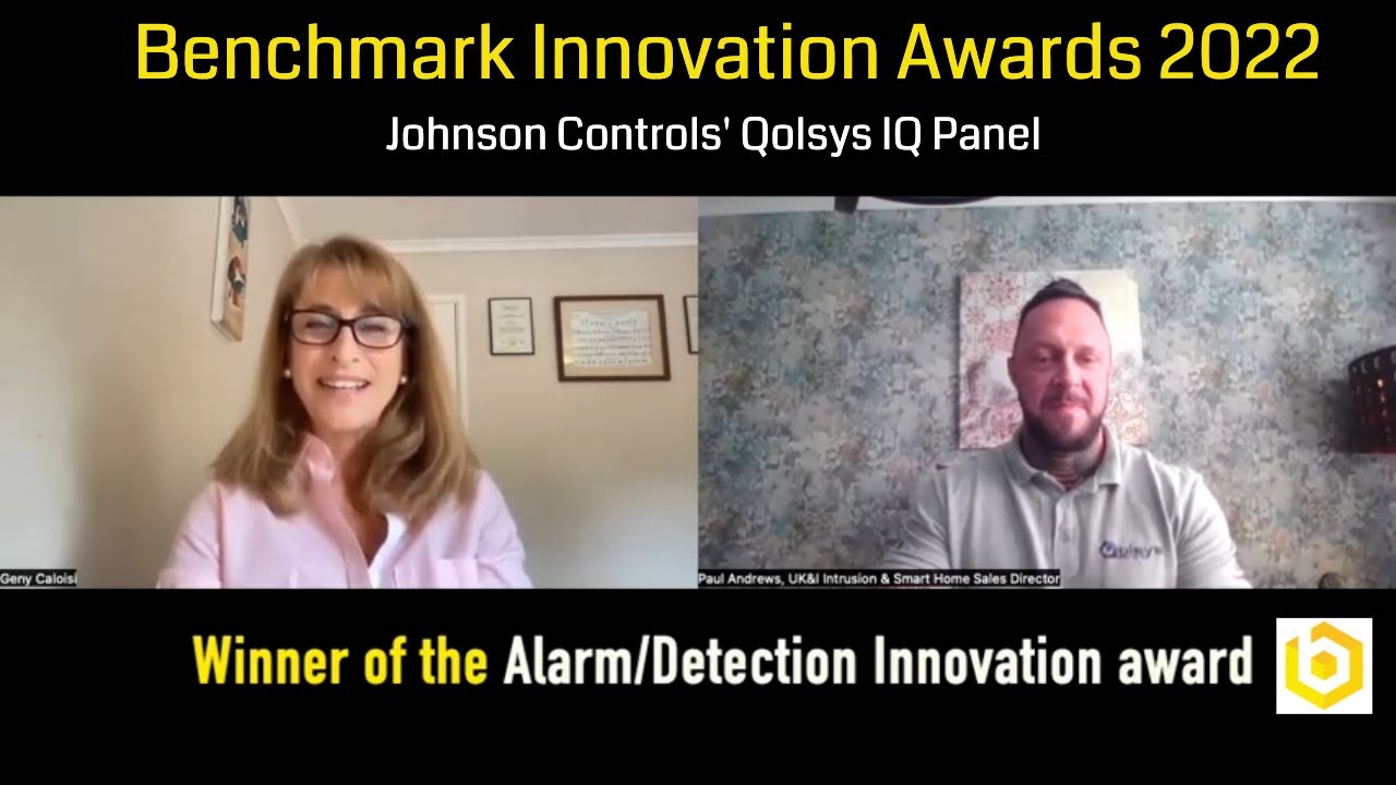 Qolsys IQ Panel, Benchmark Innovation Awards 2022- Alarm/Detection ...