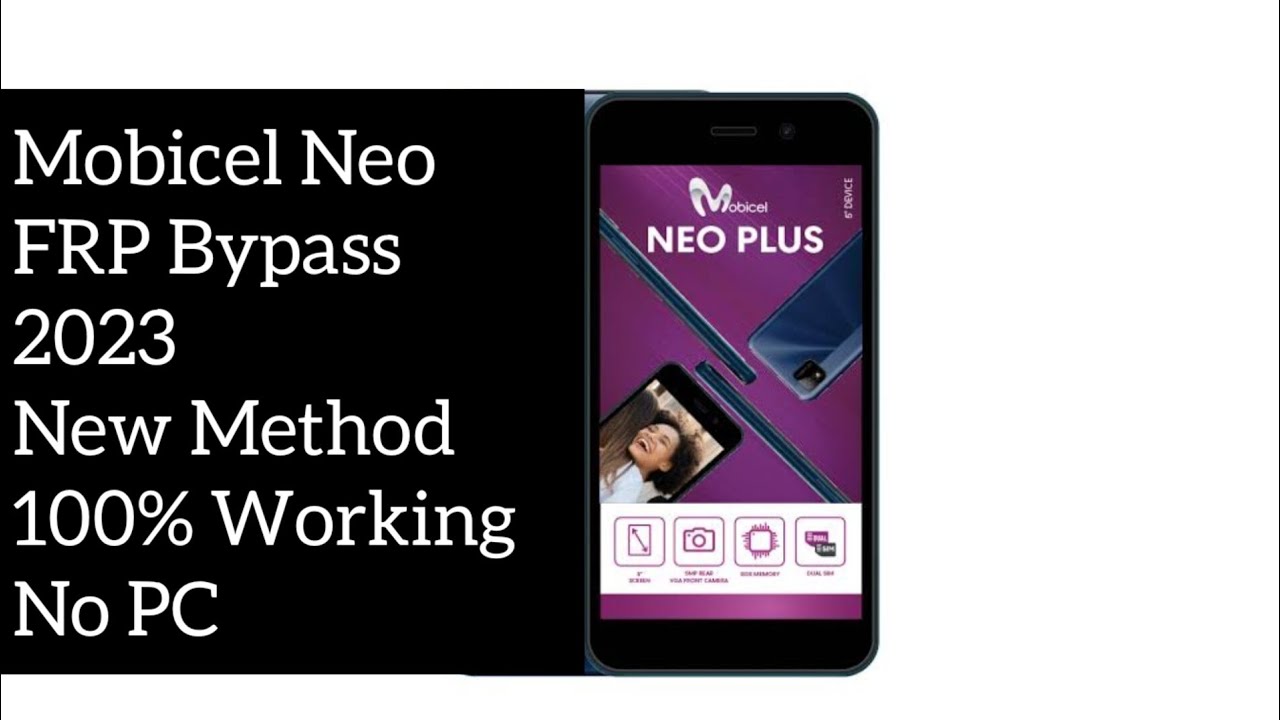 Mobicel Neo, Neo Plus FRP Google Account Bypass. - YouTube