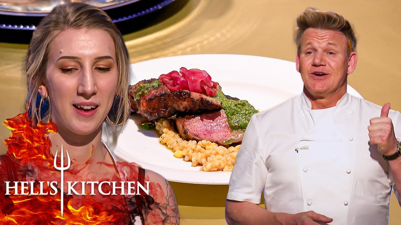 Gordon Is Impressed By These Two Steak Dishes | Hell's Kitchen - YouTube