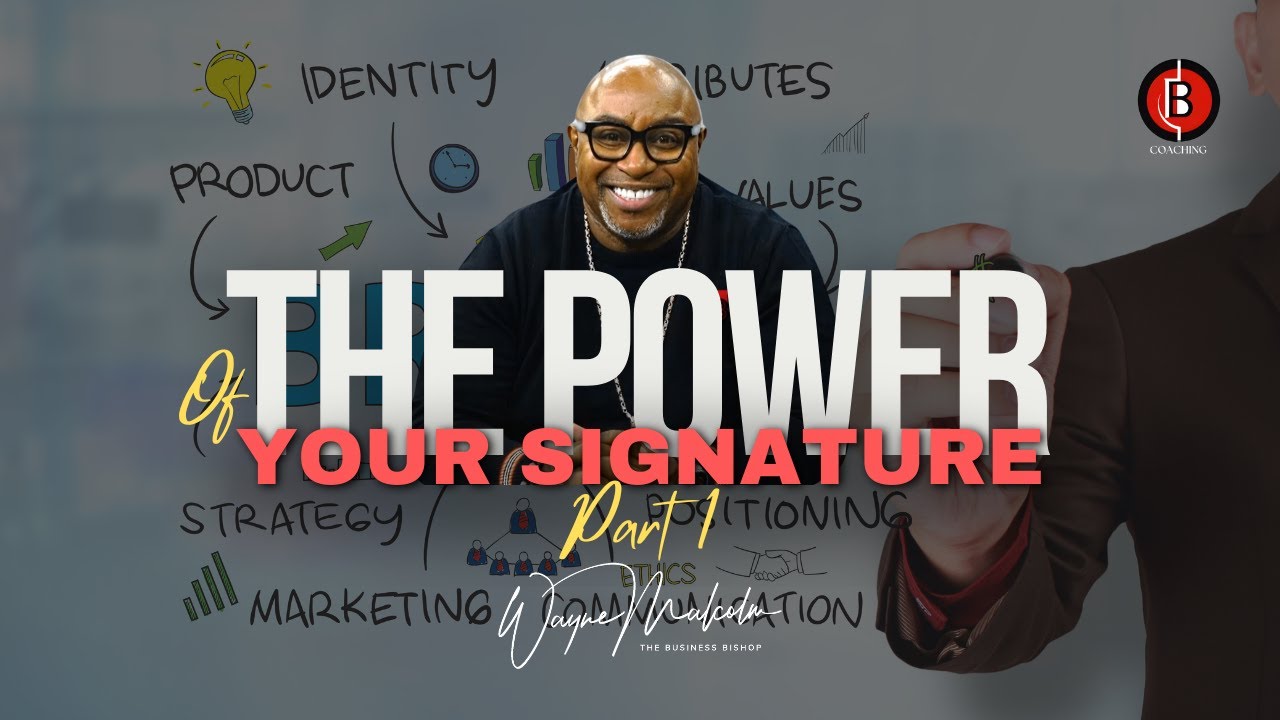 THE POWER OF YOUR SIGNATURE - YouTube