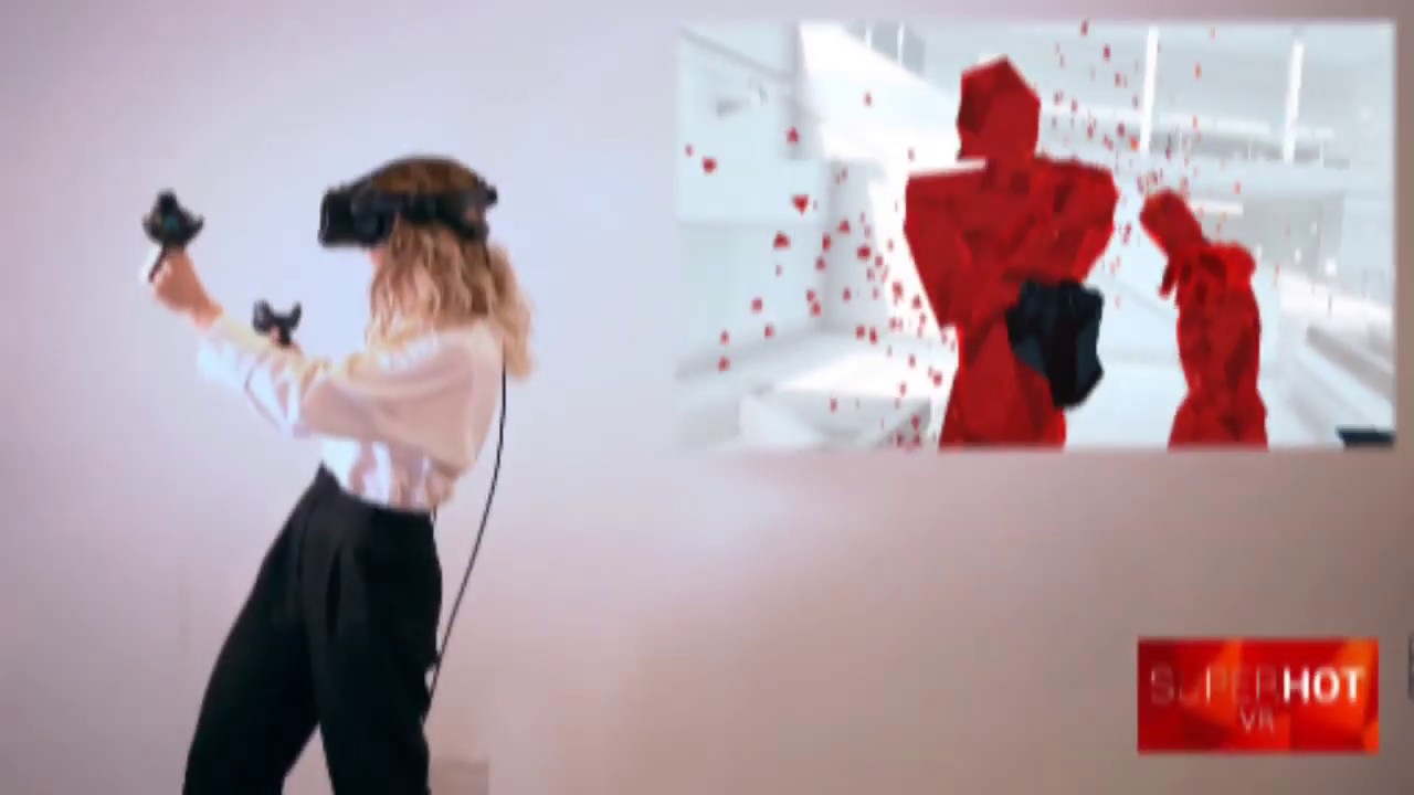 SteamVR game play using new VR Controller etee! - YouTube