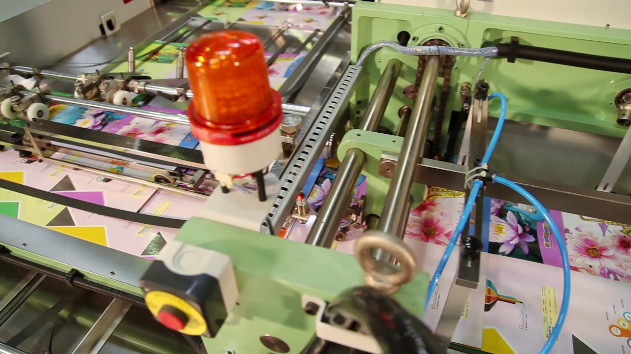 Bolt RB104® - Fully Automatic Exercise Book Machine - YouTube