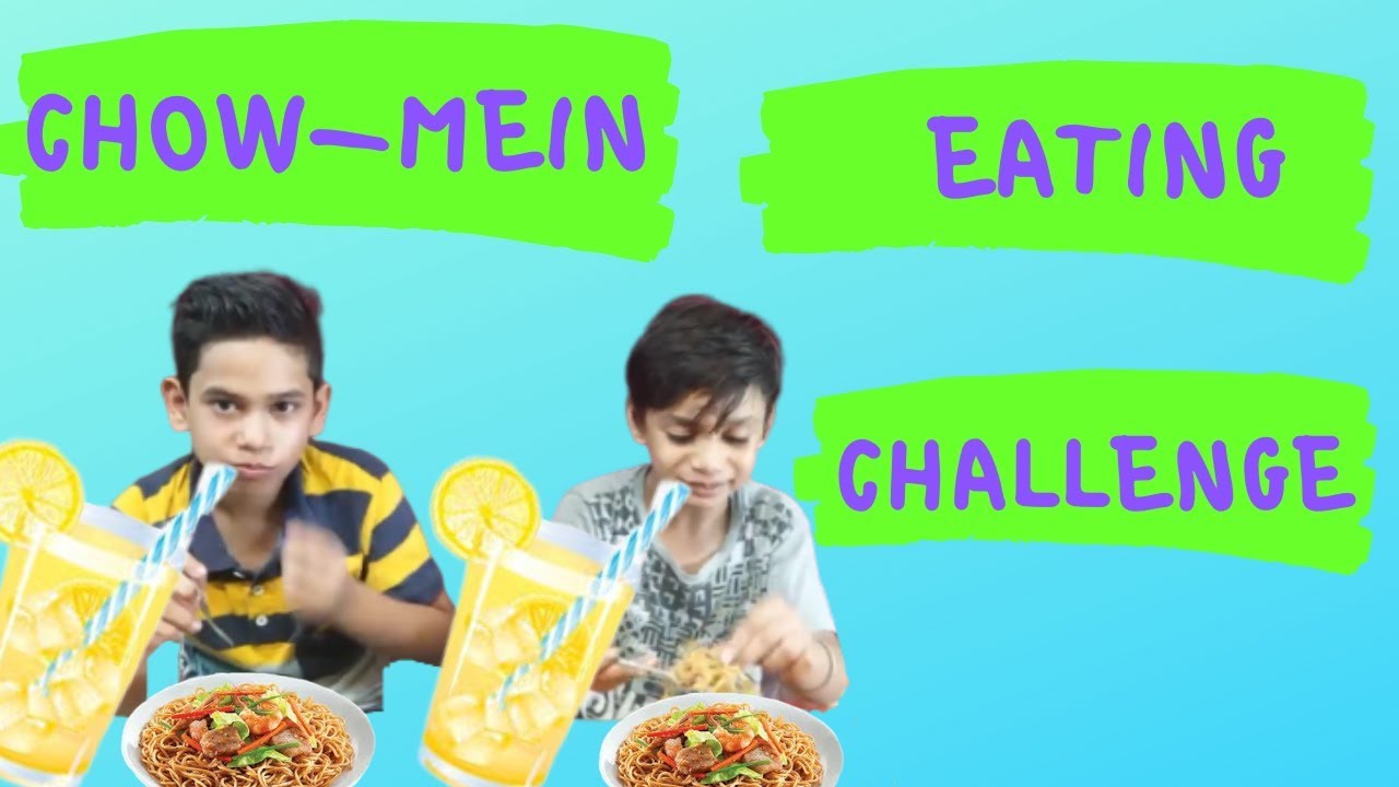 CHOW MEIN EATING CHALLENGE | Chinese Noodles Eating Competition | Food ...