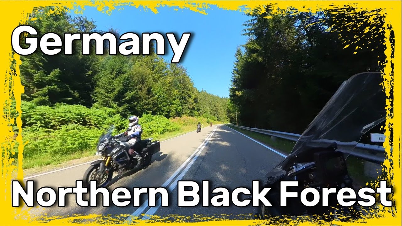 Best motorcycle roads of Germany - L564 - B500 (Black Forest north ...