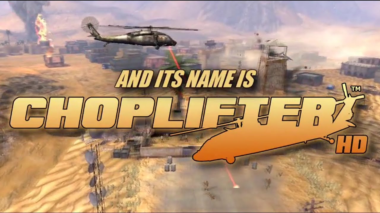 Choplifter HD - Official Launch Gameplay Trailer - YouTube