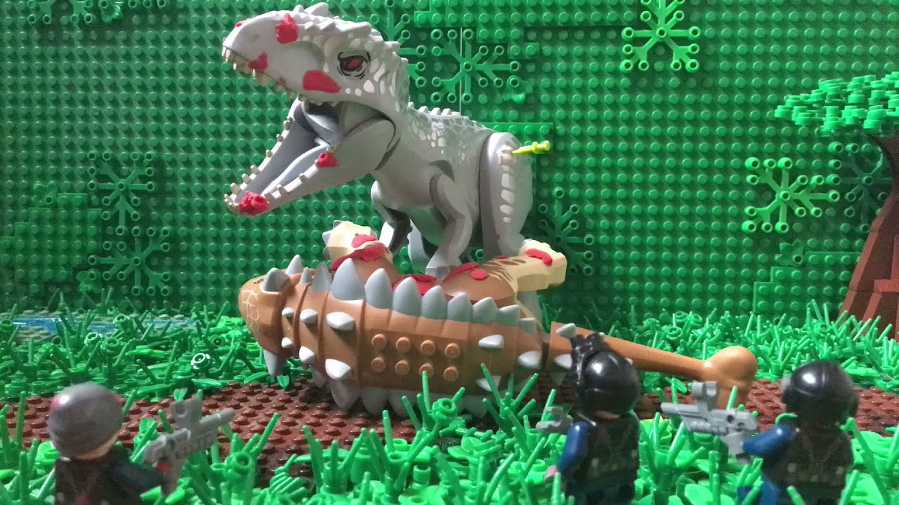 Lego Jurassic World stop Motion Teil 1 - YouTube
