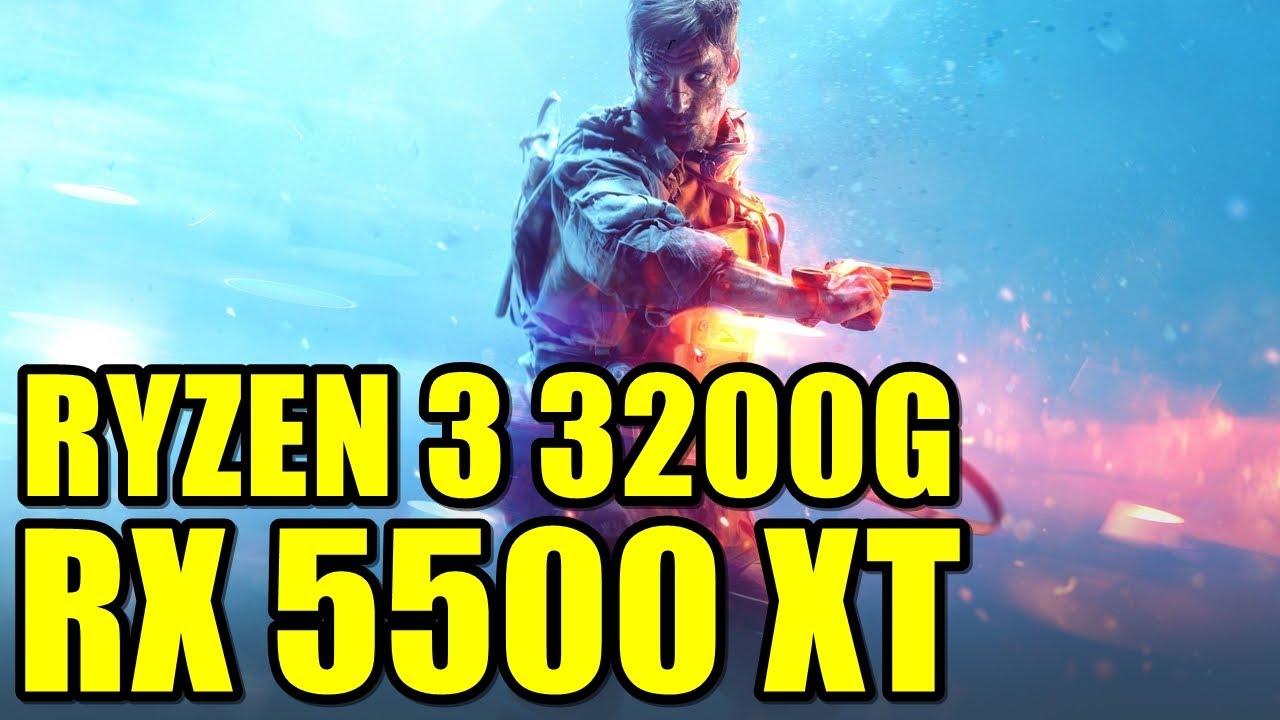 RYZEN 3 3200G RX 5500 XT ( 14 GAMES ) - YouTube