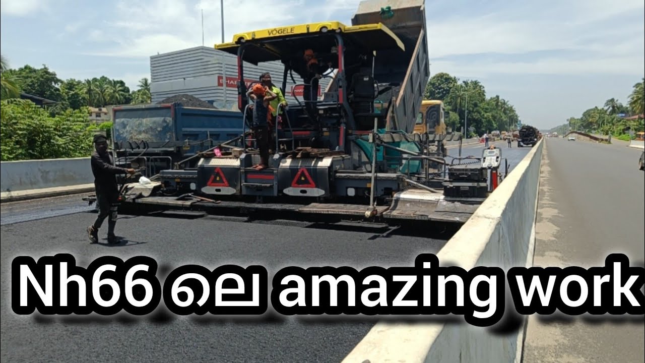 nh66/sixline amazing work #highwaywork #roadwork #roadconstructionwork ...