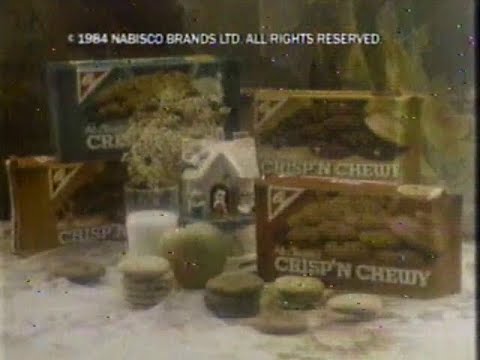1984 Mr Christie's Crisp 'n Chewy Commercial - YouTube